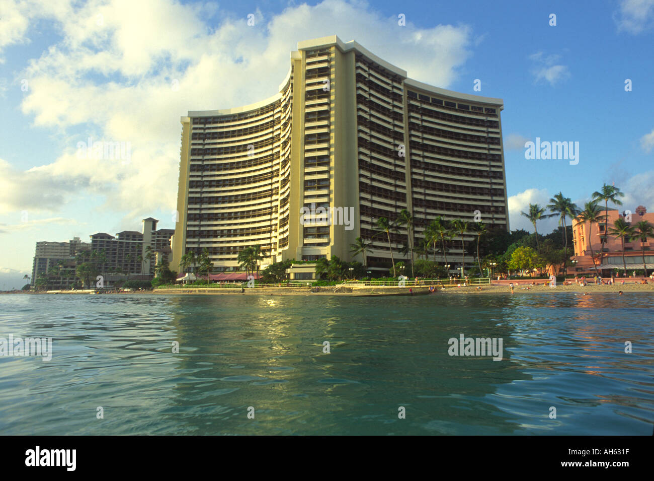 Sheraton Waikiki Waikiki Oahu Hawaii USA Stock Photo - Alamy