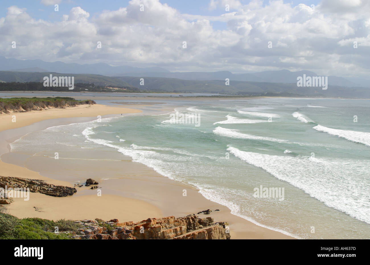 lookout beach plettenberg bay Stock Photo - Alamy