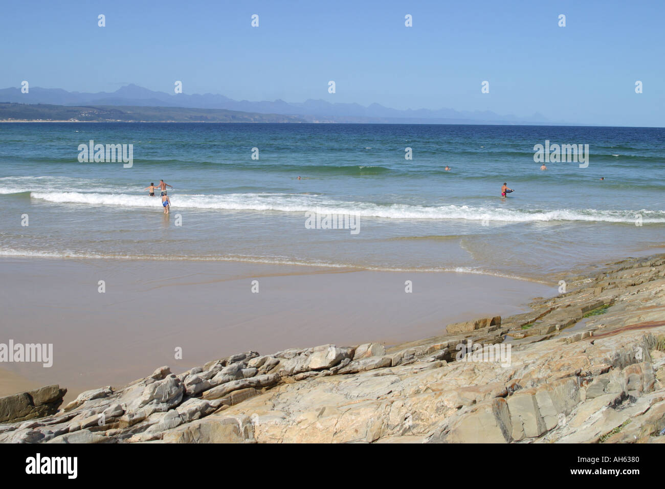 lookout beach plettenberg bay Stock Photo - Alamy