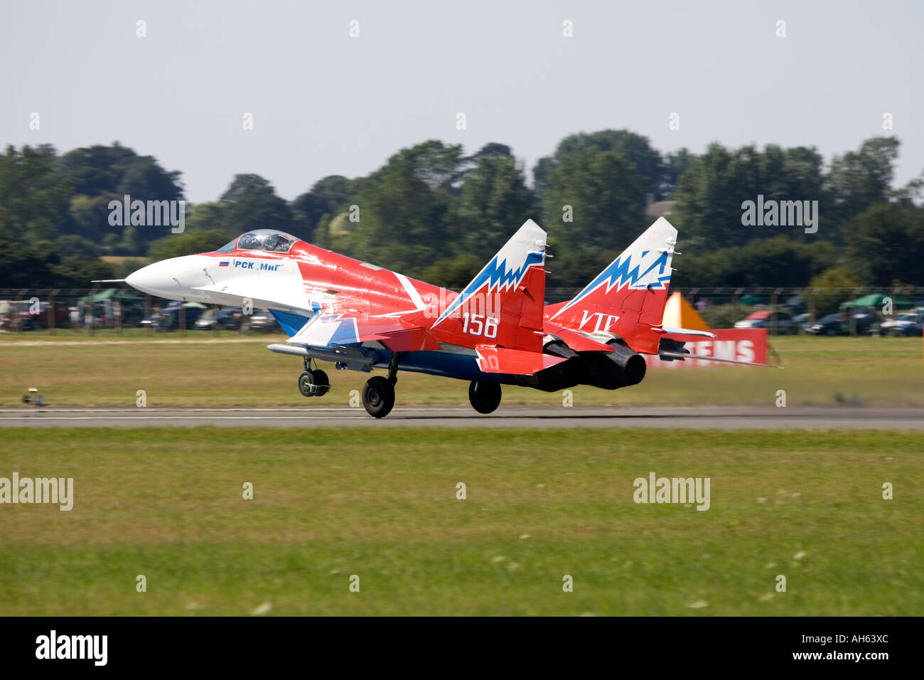 MiG 29M OVT at Royal International Air Tattoo RIAT 2006 FAF Fairford ...