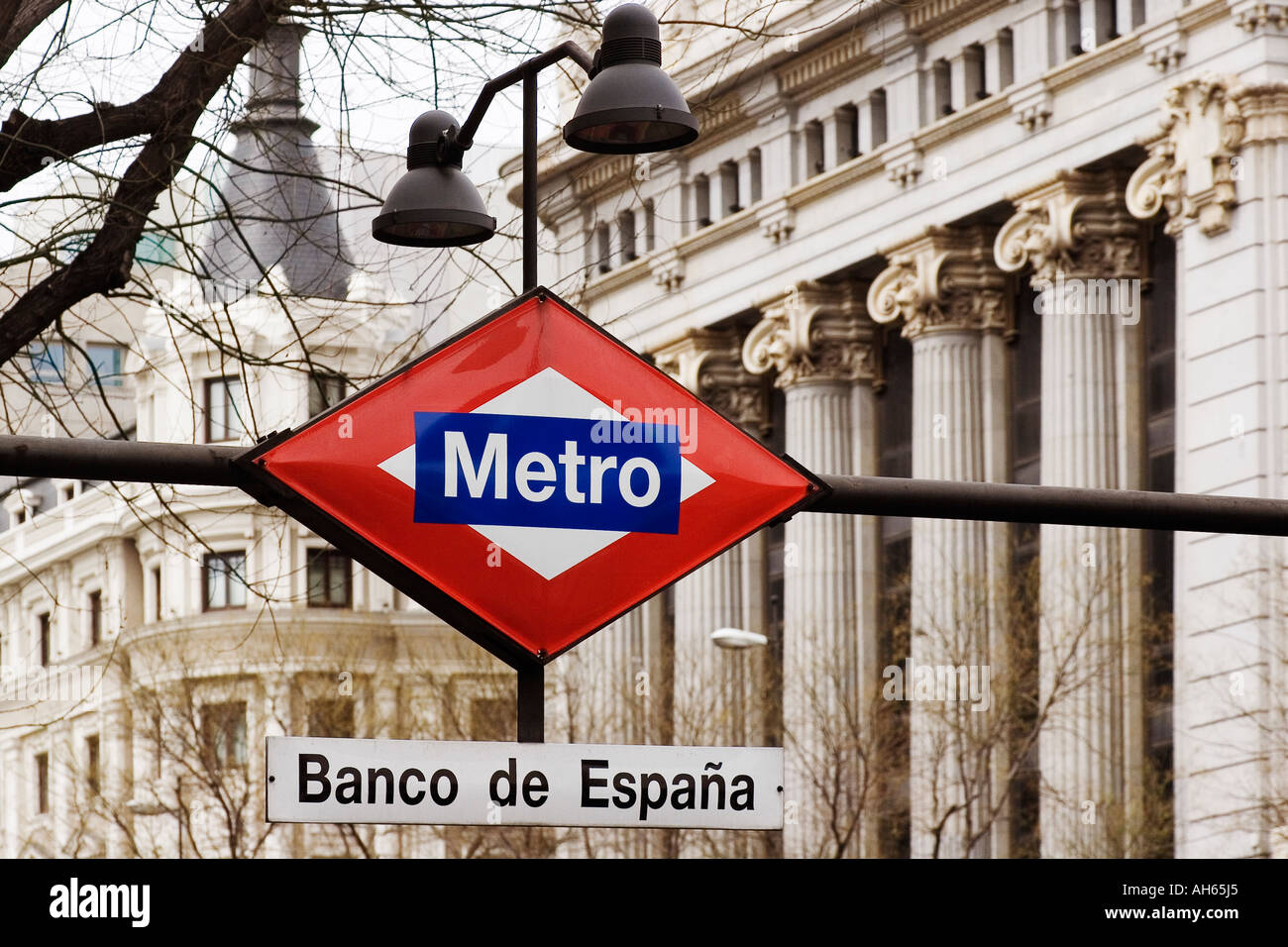 underground of madrid spain Stock Photo - Alamy