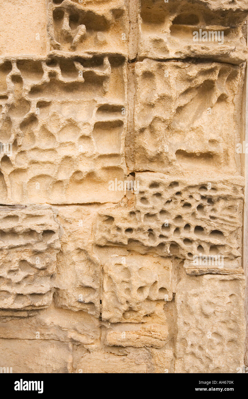 Eroded stone masonry erosion hi-res stock photography and images - Alamy