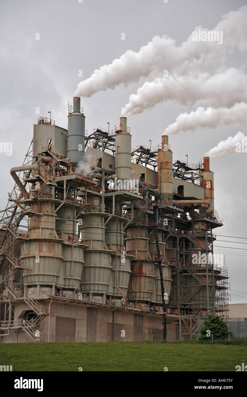 Lime factory Shap Cumbria Stock Photo - Alamy