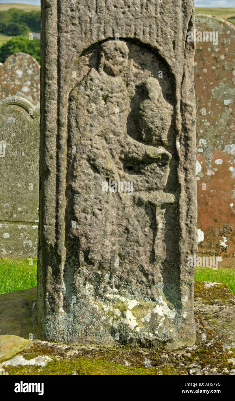 Saint John the Evangelist , South side of Bewcastle Cross , late 7th ...