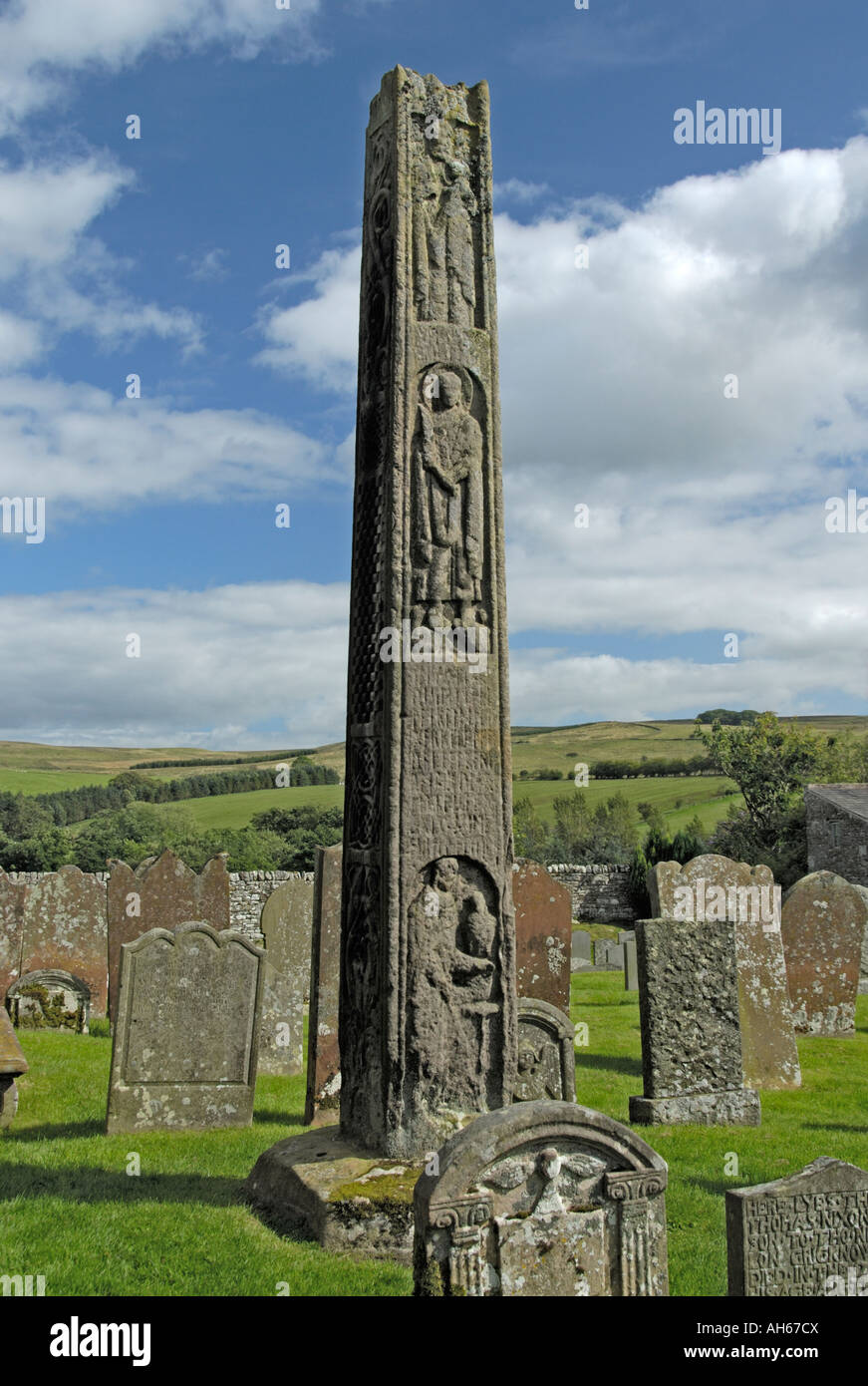 Bewcastle cross hi-res stock photography and images - Alamy
