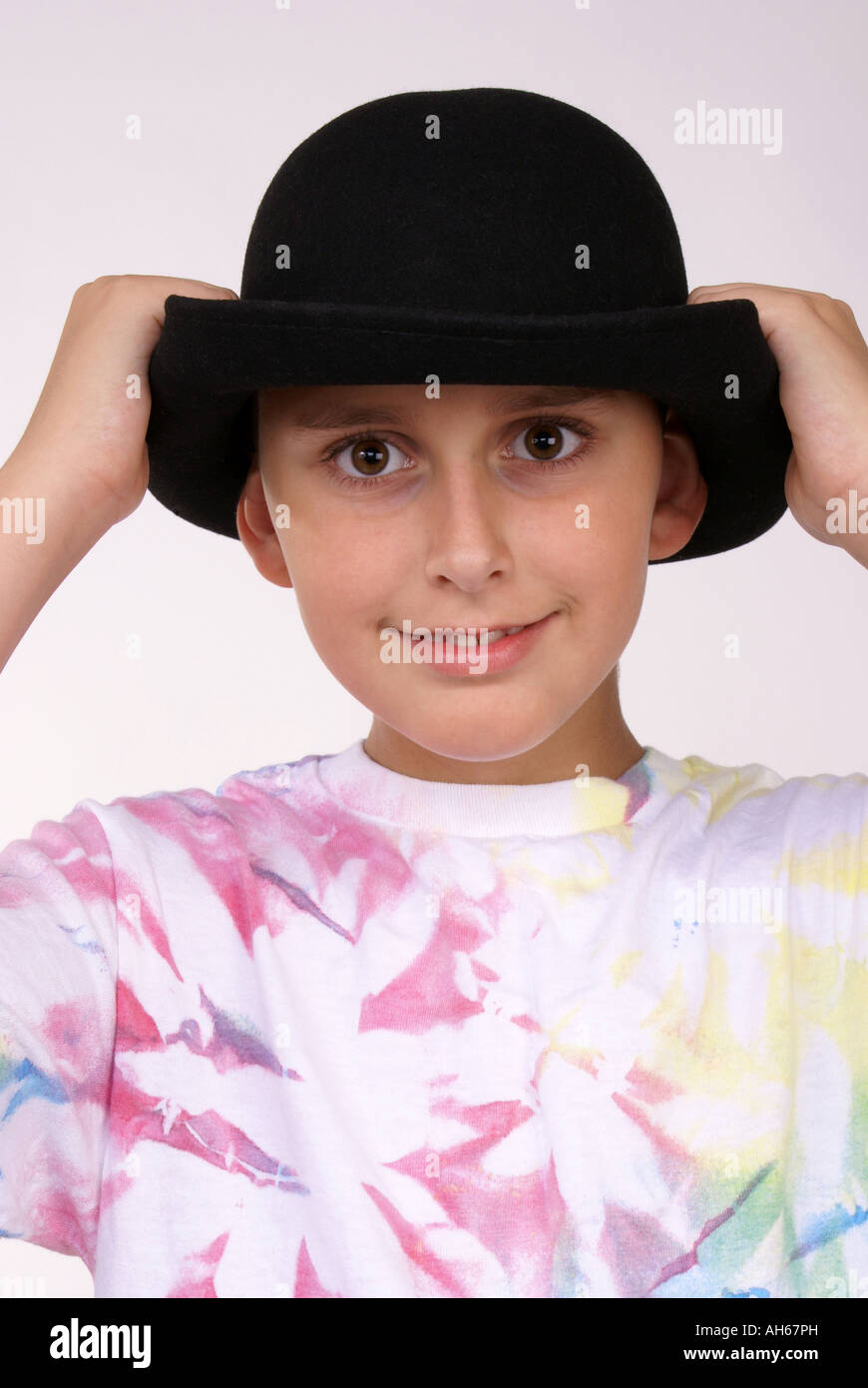 Put on Hat Stock Photo - Alamy