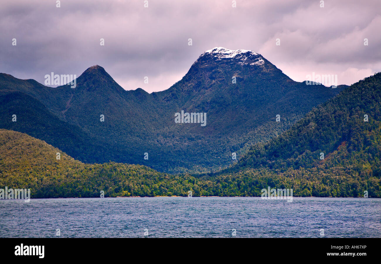 Fjord in Aisen region of Patagonia, Chile Stock Photo - Alamy