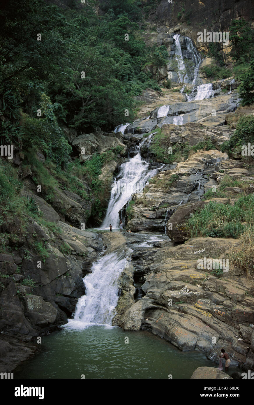 Rawana Falls near Ella, Sri Lanka Stock Photo - Alamy