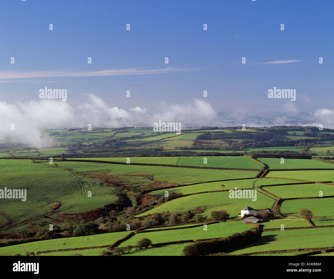 Devon country landscape english hi-res stock photography and images - Alamy