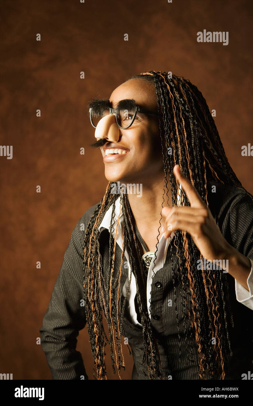 Noseandglasses hi-res stock photography and images - Alamy