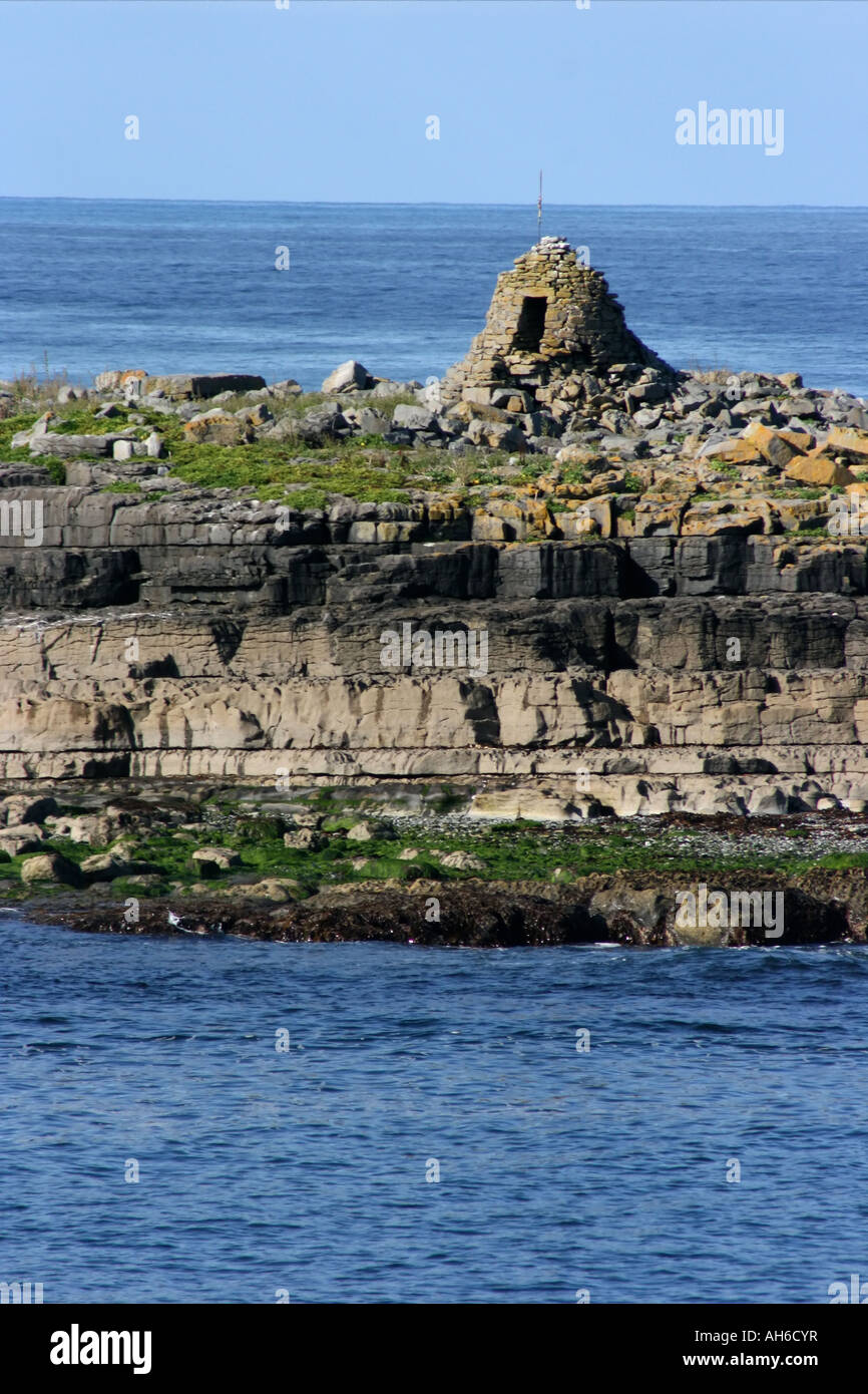 Crab Island in Doolin harbour, County Clare, Republic of Ireland Stock ...
