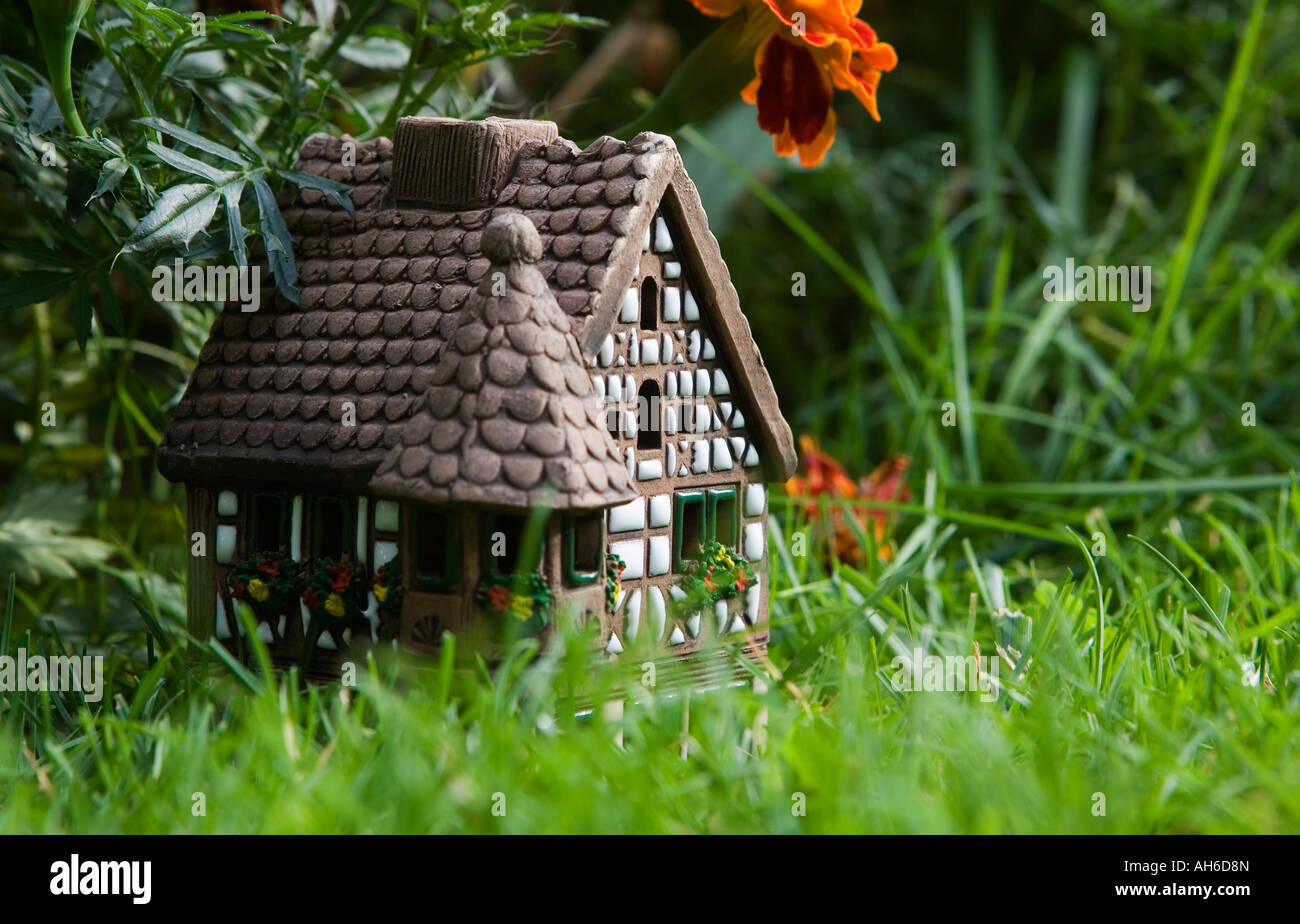 Model of a german timbered black forest house Stock Photo - Alamy
