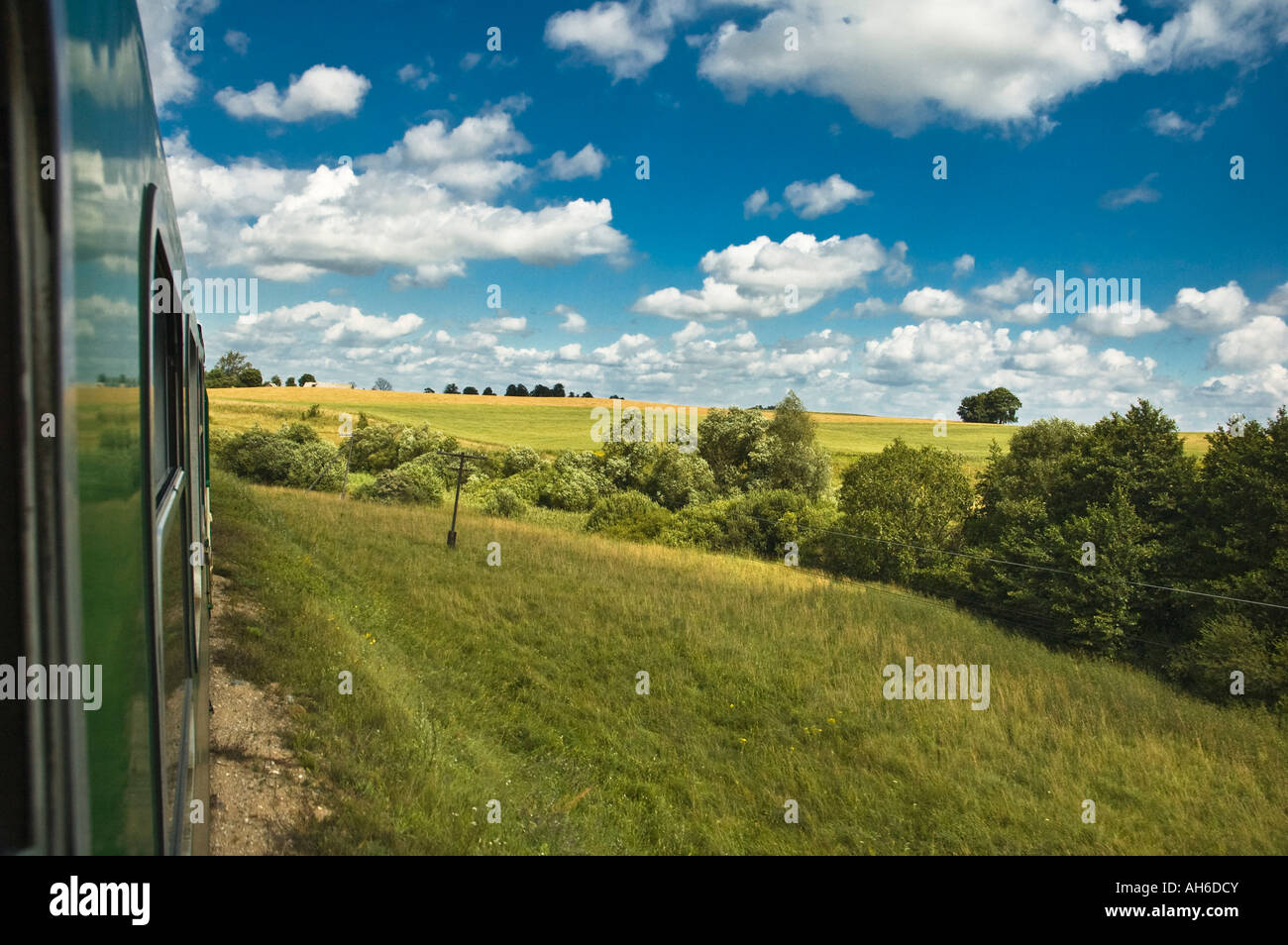 Poland forest train hi-res stock photography and images - Alamy