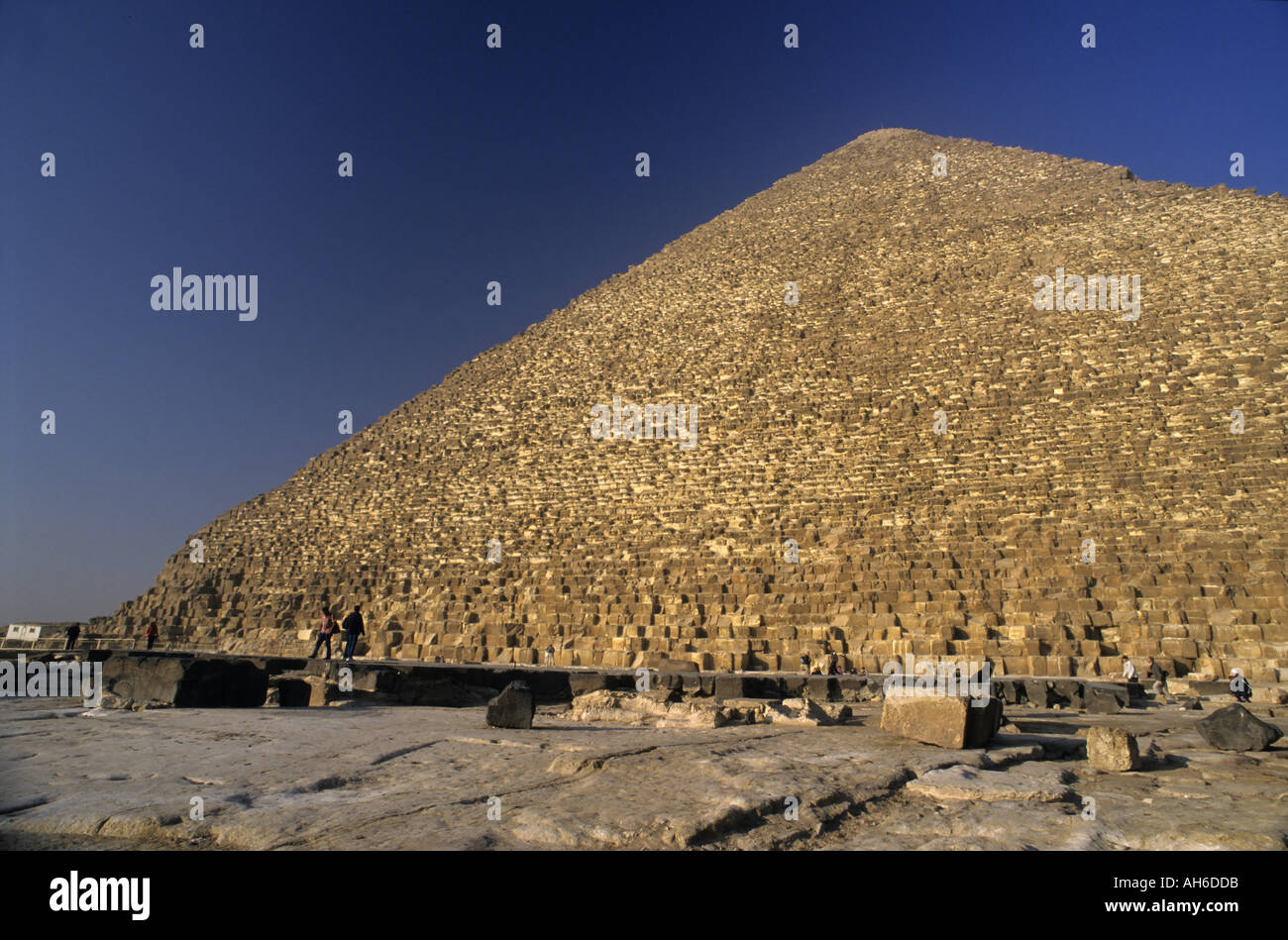 View of the Great Pyramid, Giza, Cairo, Egypt Stock Photo - Alamy