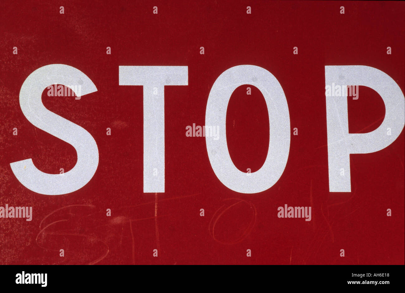 France stop road sign Stock Photo - Alamy