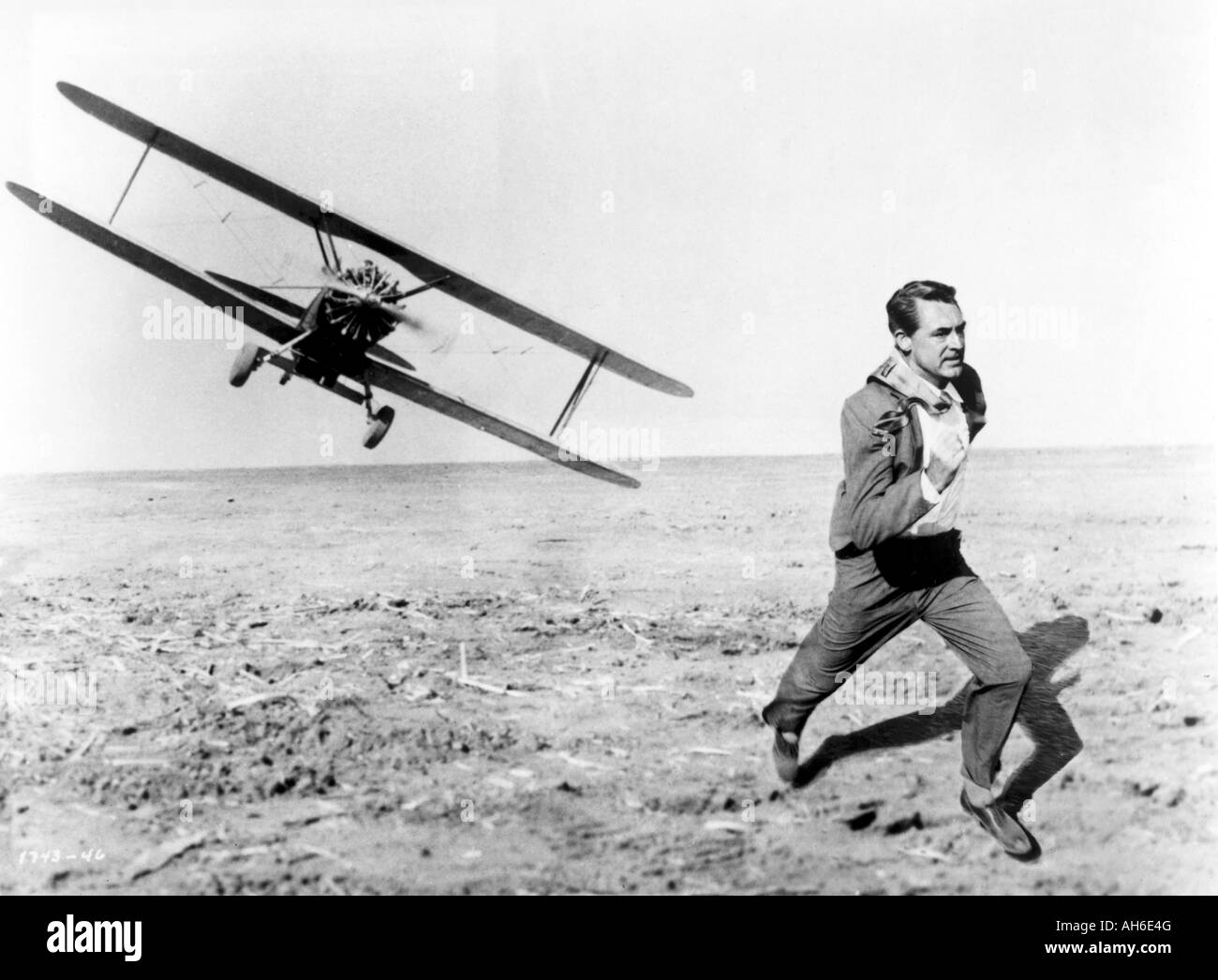NORTH BY NORTHWEST Cary Grant in the 1959 MGM film directed by Alfred ...