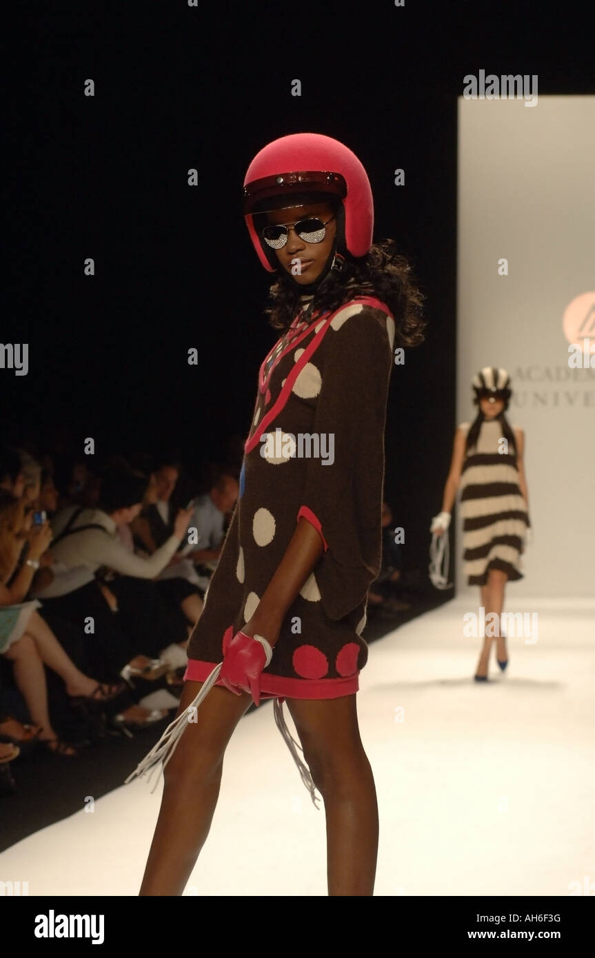 Models display designs from students of the Academy of Art University ...