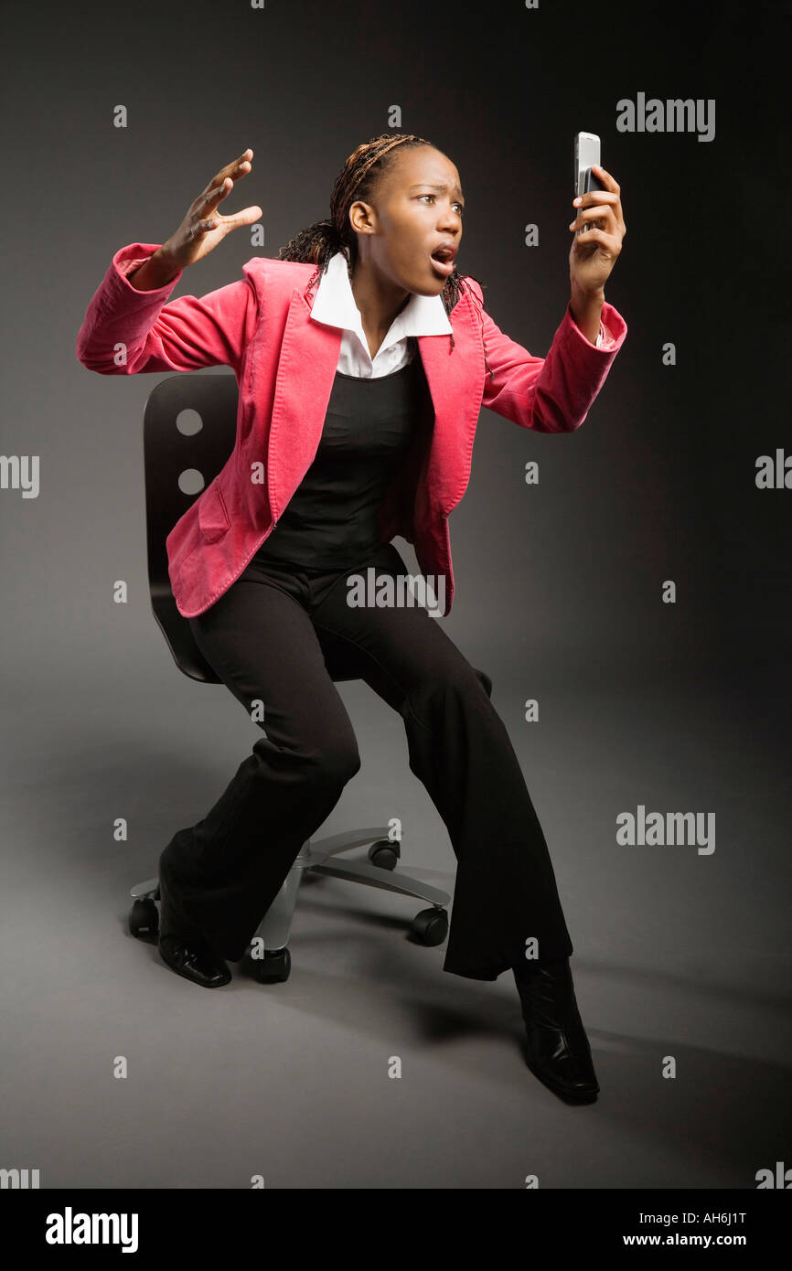 Exclaiming hi-res stock photography and images - Alamy