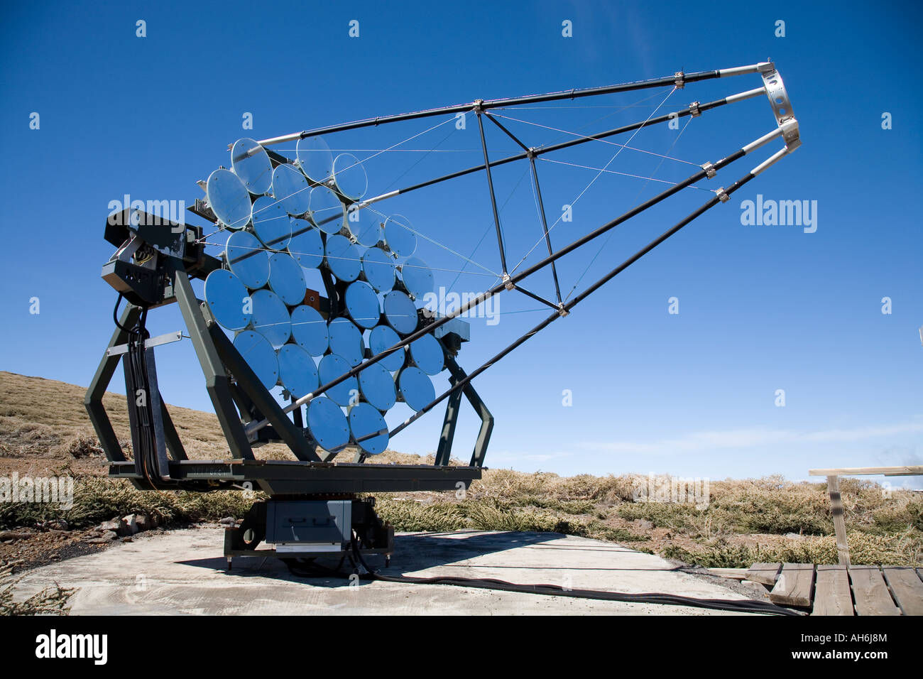 Magic Telescope, Roque de los Muchachos Observatory, La Palma, Canary ...