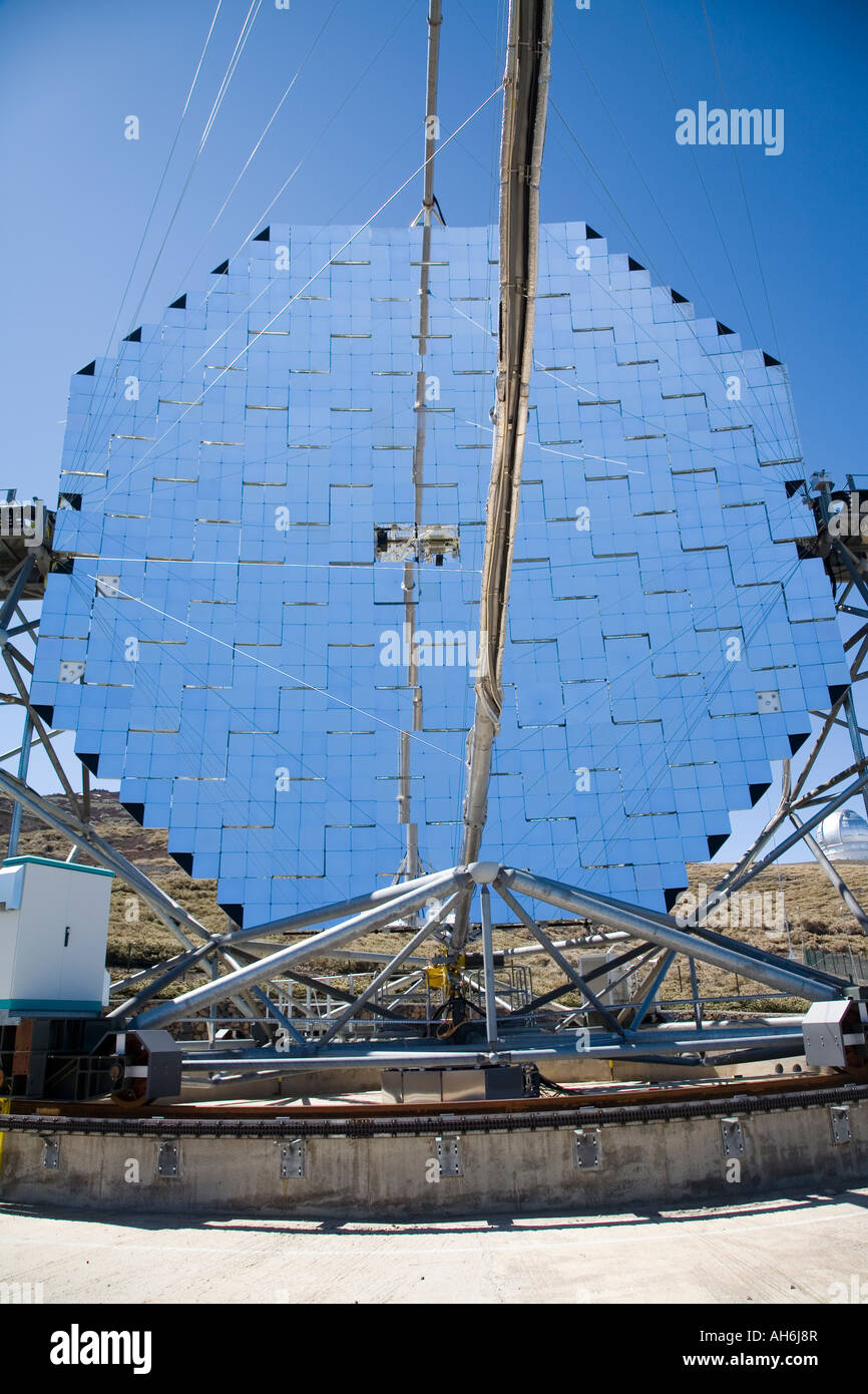 Magic Telescope, Roque de los Muchachos Observatory, La Palma, Canary ...