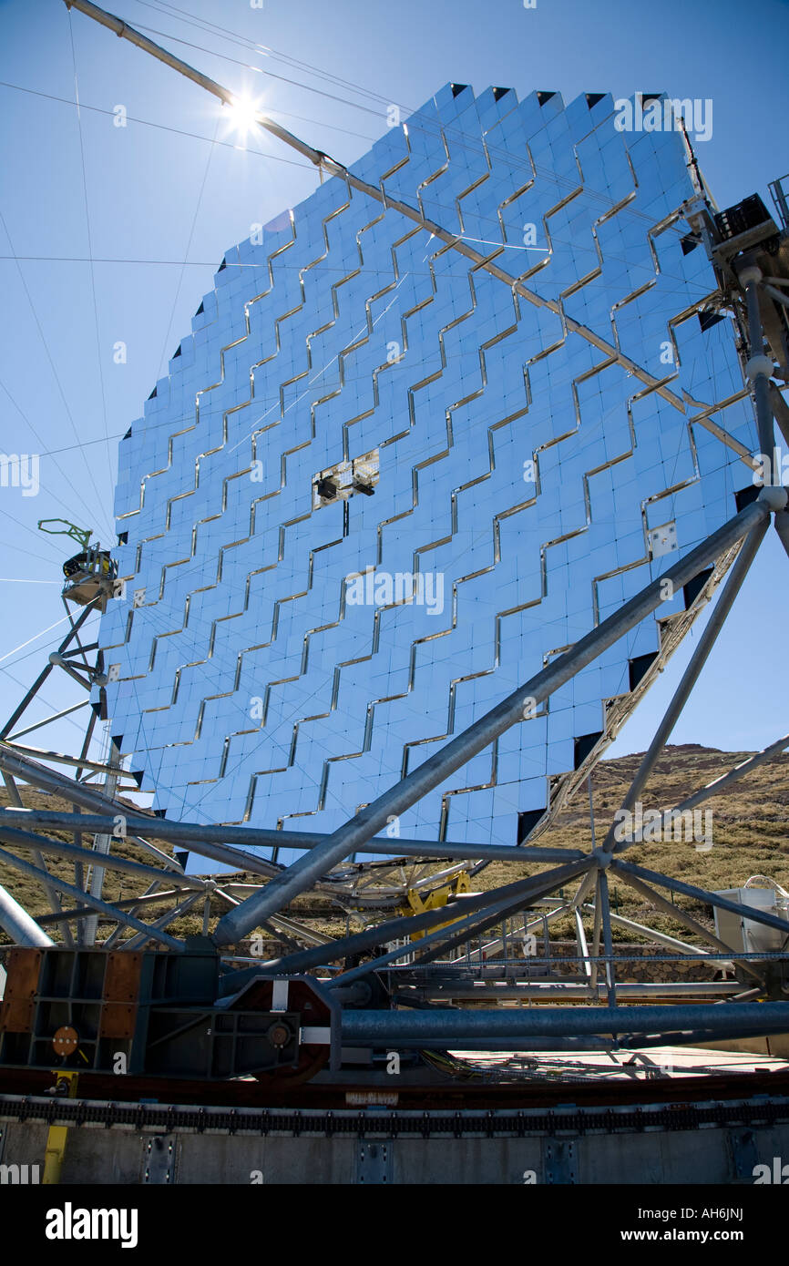 Magic Telescope, Roque de los Muchachos Observatory, La Palma, Canary ...
