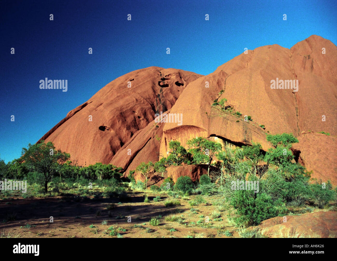 Ayres Rock Uluru Ulluru Red Centre Northern Territory outback Australia ...