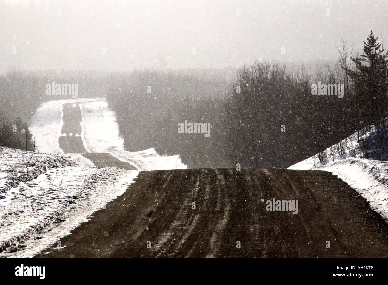 Logging snow hi-res stock photography and images - Alamy