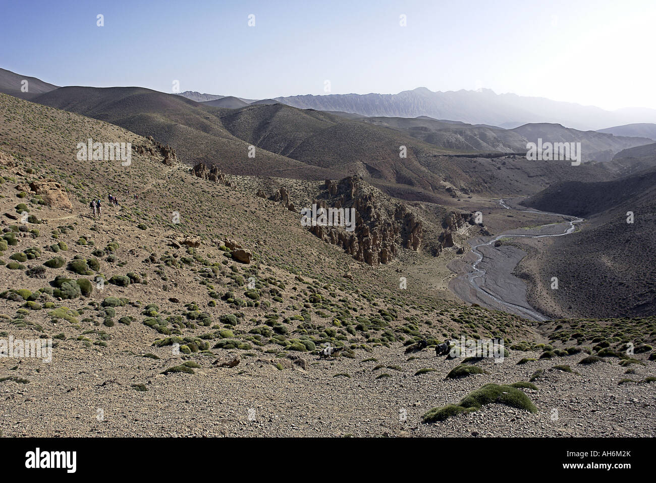 Oulilimt valley High Atlas Region Morocco Stock Photo - Alamy