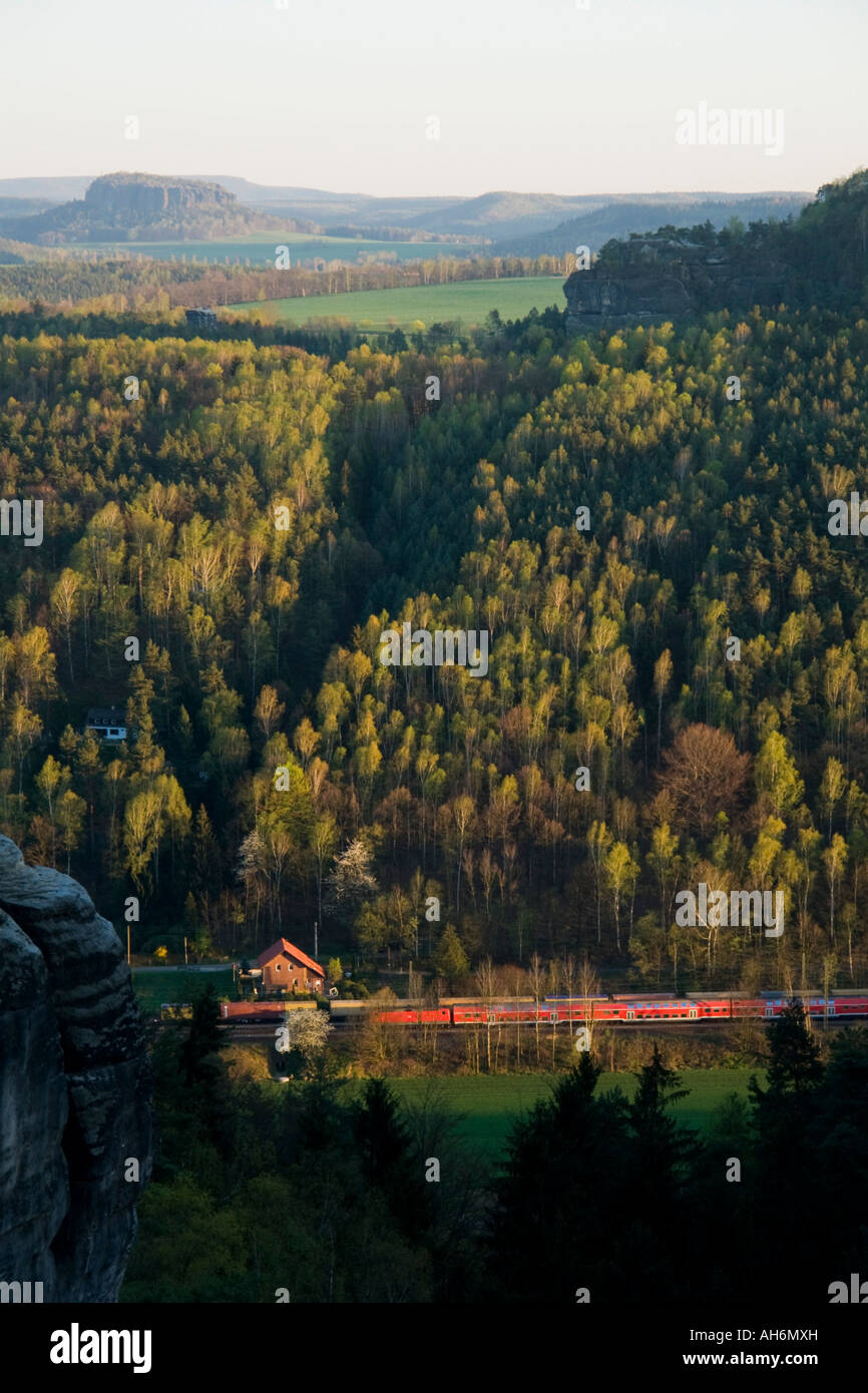 Valley of the elbe train hi-res stock photography and images - Alamy