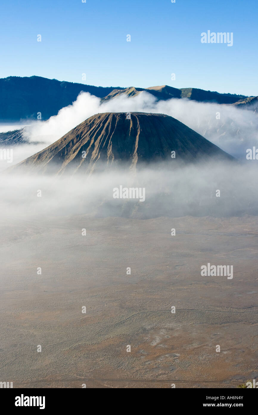 Gunung Batok or or Mount Batok Gunung Bromo area Java Indonesia Stock ...