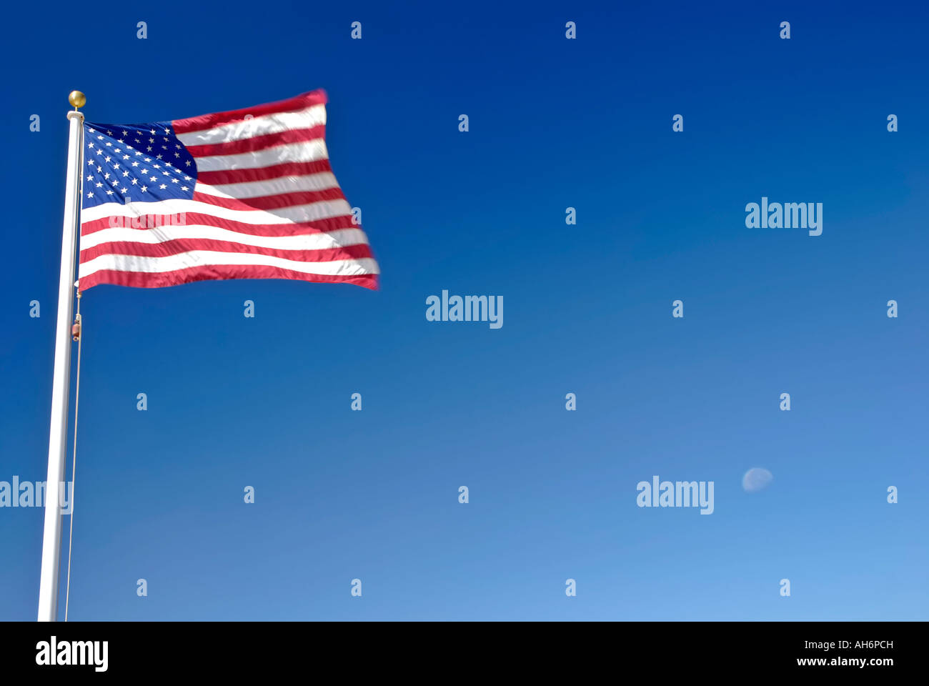 Billowing american flag hi-res stock photography and images - Alamy