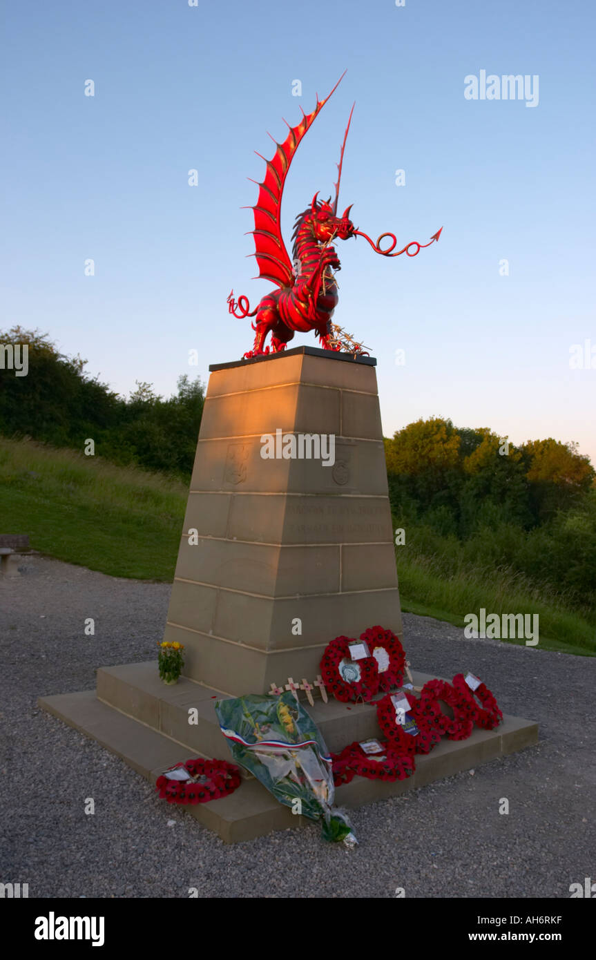 38th welsh division memorial mametz hi-res stock photography and images ...