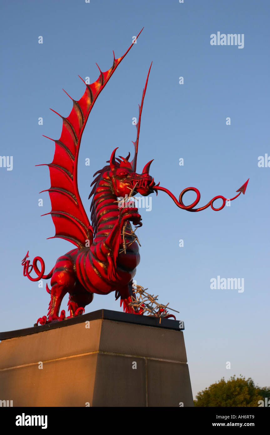 Mametz Wood Welsh 38th Division memorial The Somme Picardy France Stock ...