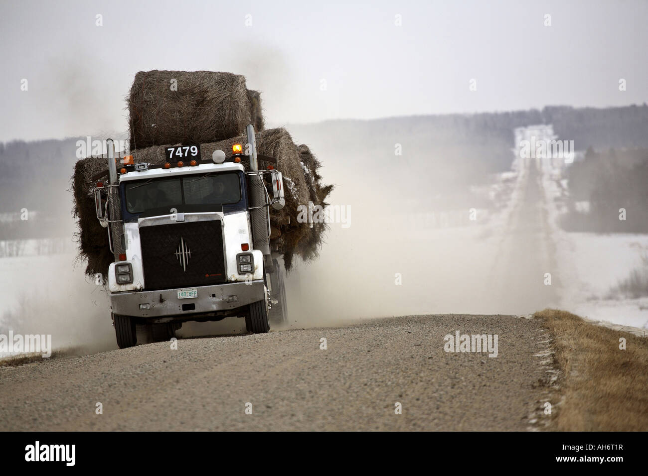 Hauling hay hi-res stock photography and images - Alamy