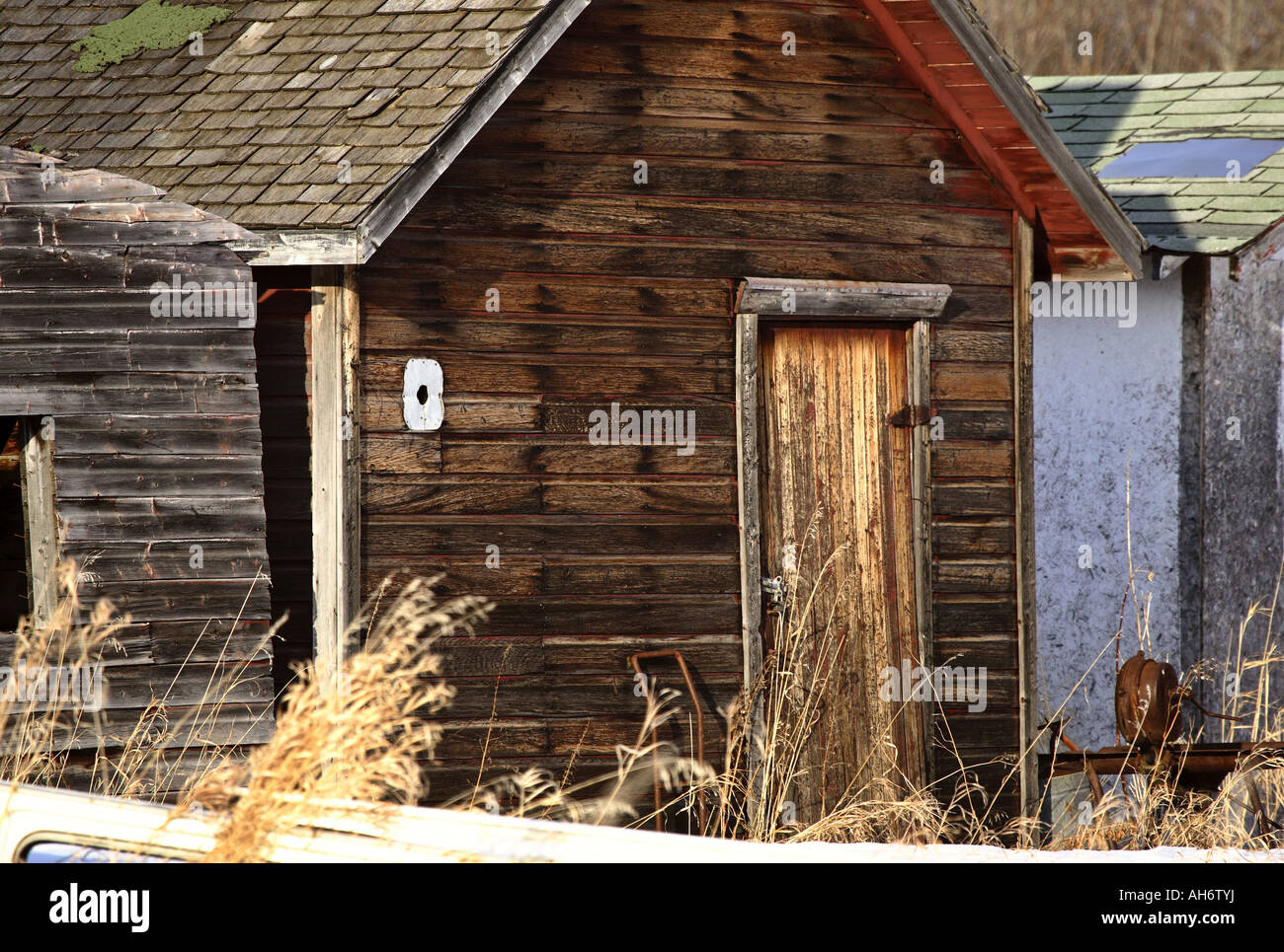 Old shed in Armit, Saskatchewan Stock Photo - Alamy