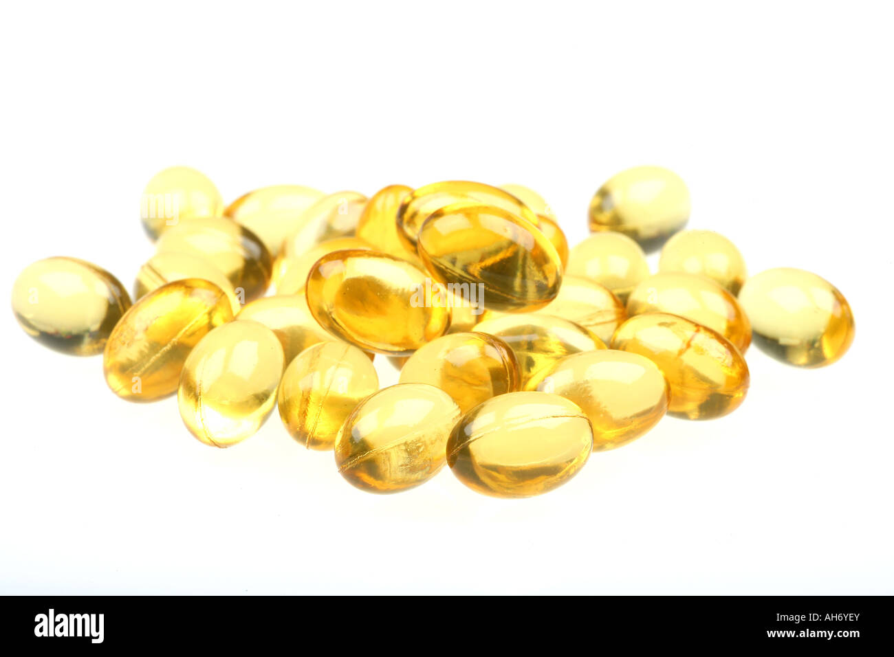Omega 3 Capsules Stock Photo - Alamy