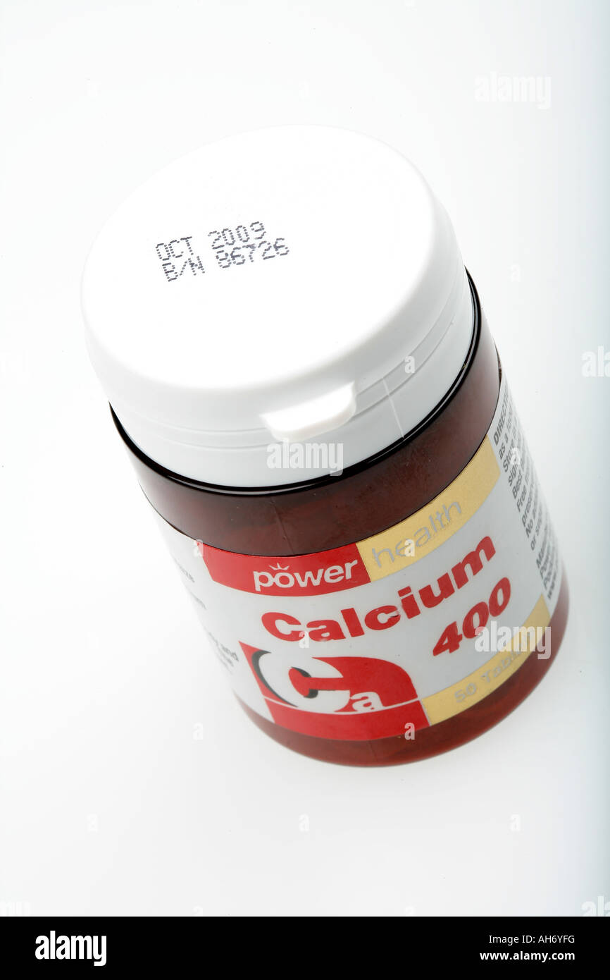 Calcium tablets hi-res stock photography and images - Alamy