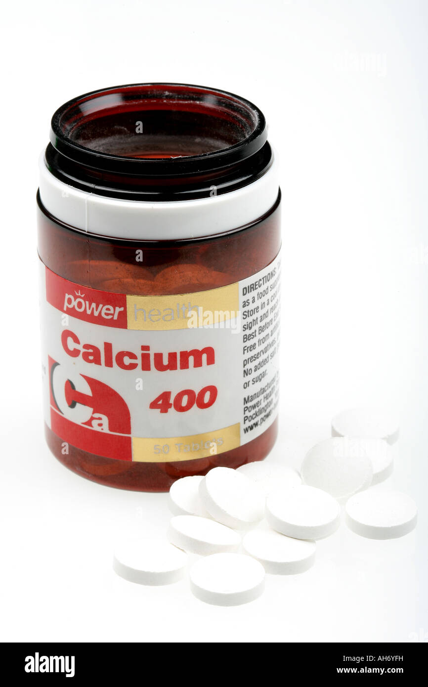 Calcium tablets hi-res stock photography and images - Alamy