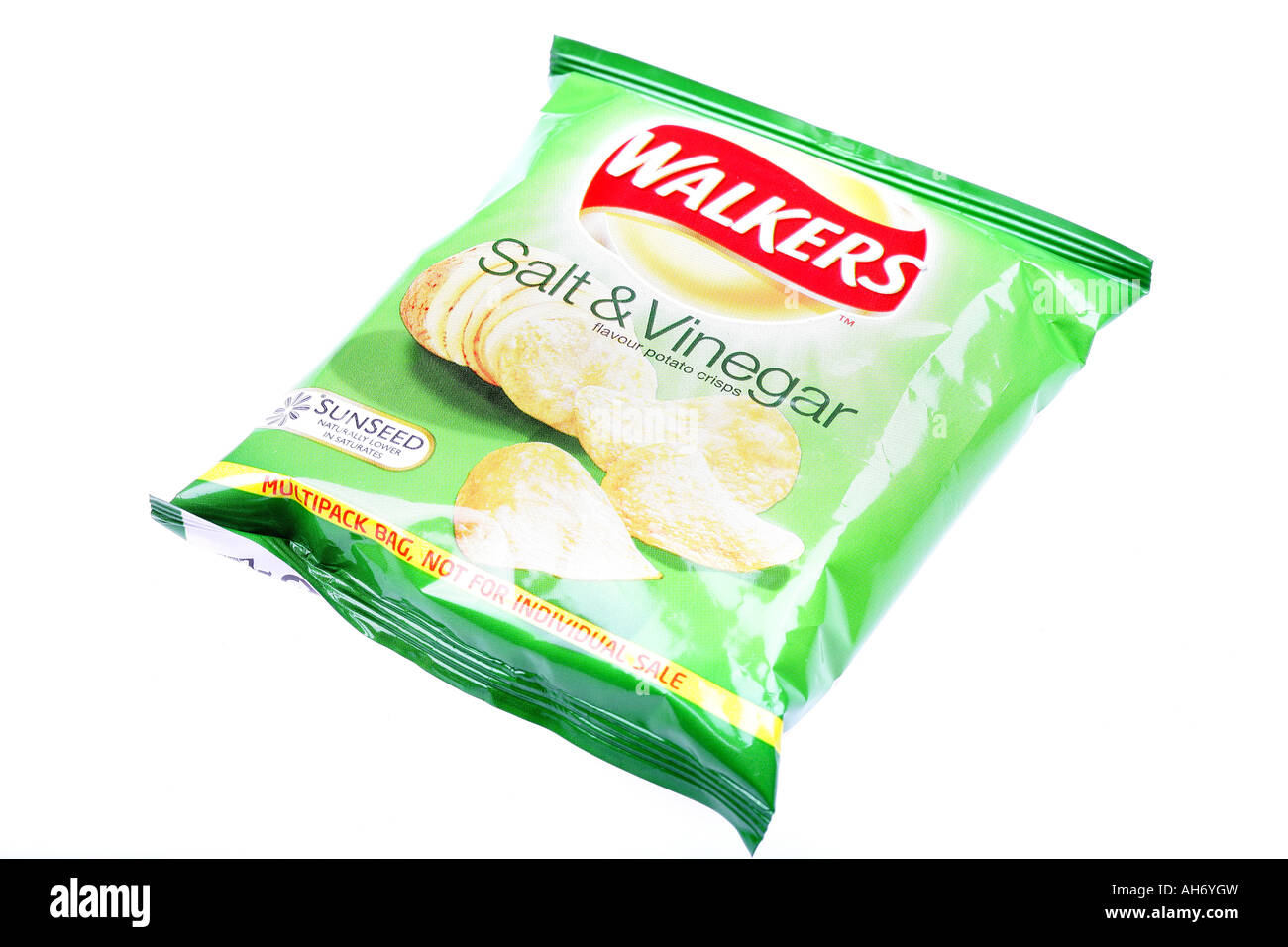 Salt and Vinegar Potato Crisps Stock Photo - Alamy