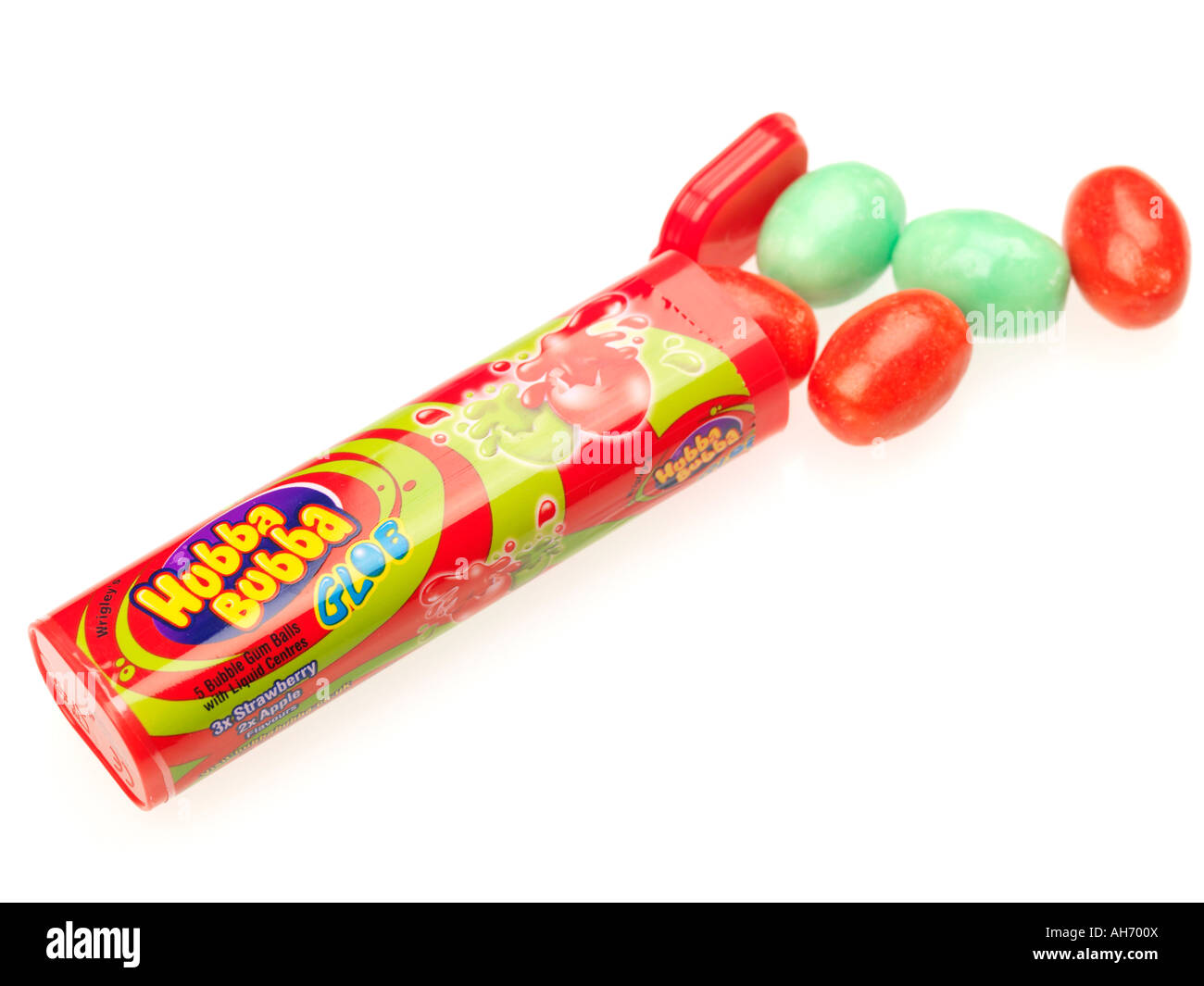 Bubblegum bubblegums bubble gum packet packets hubba bubba strawberry ...