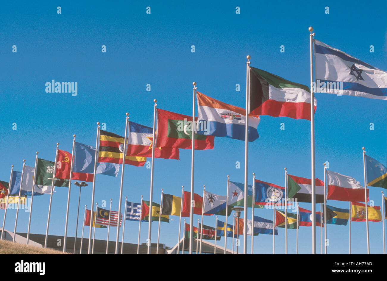 United nations flags hi-res stock photography and images - Alamy