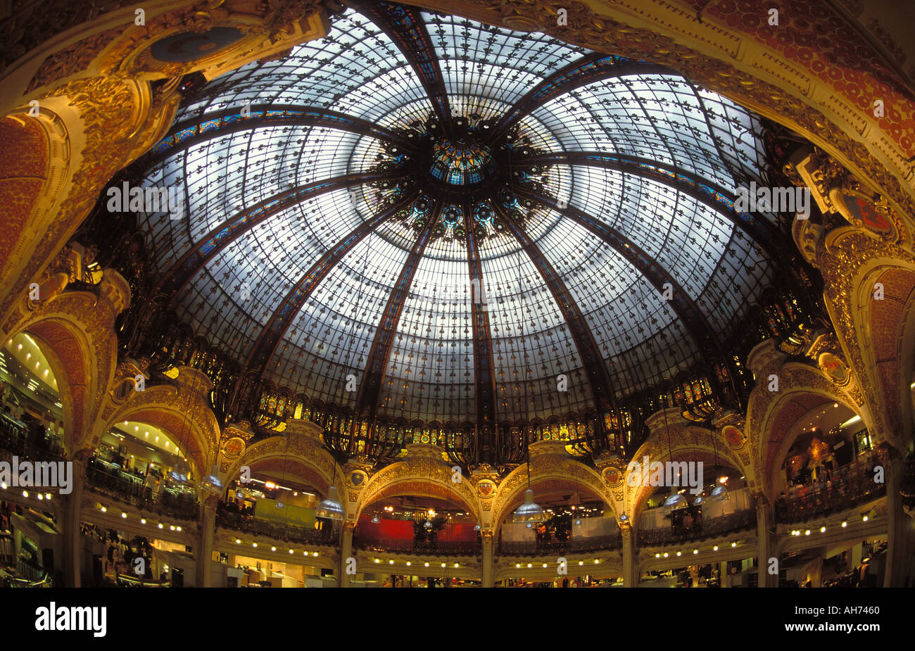 Lafayette Paris France Stock Photo - Alamy