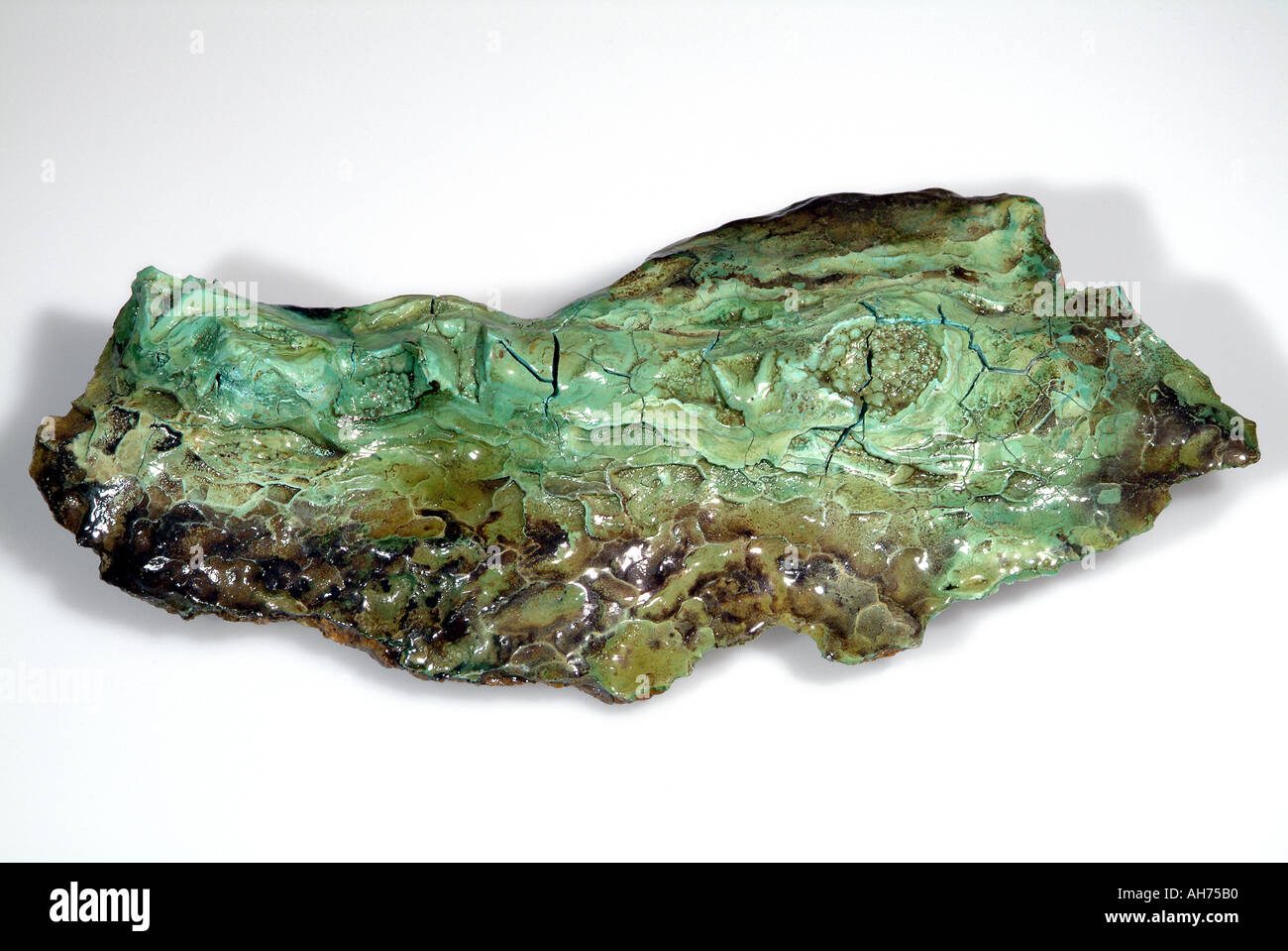 Green slate rock sample hi-res stock photography and images - Alamy