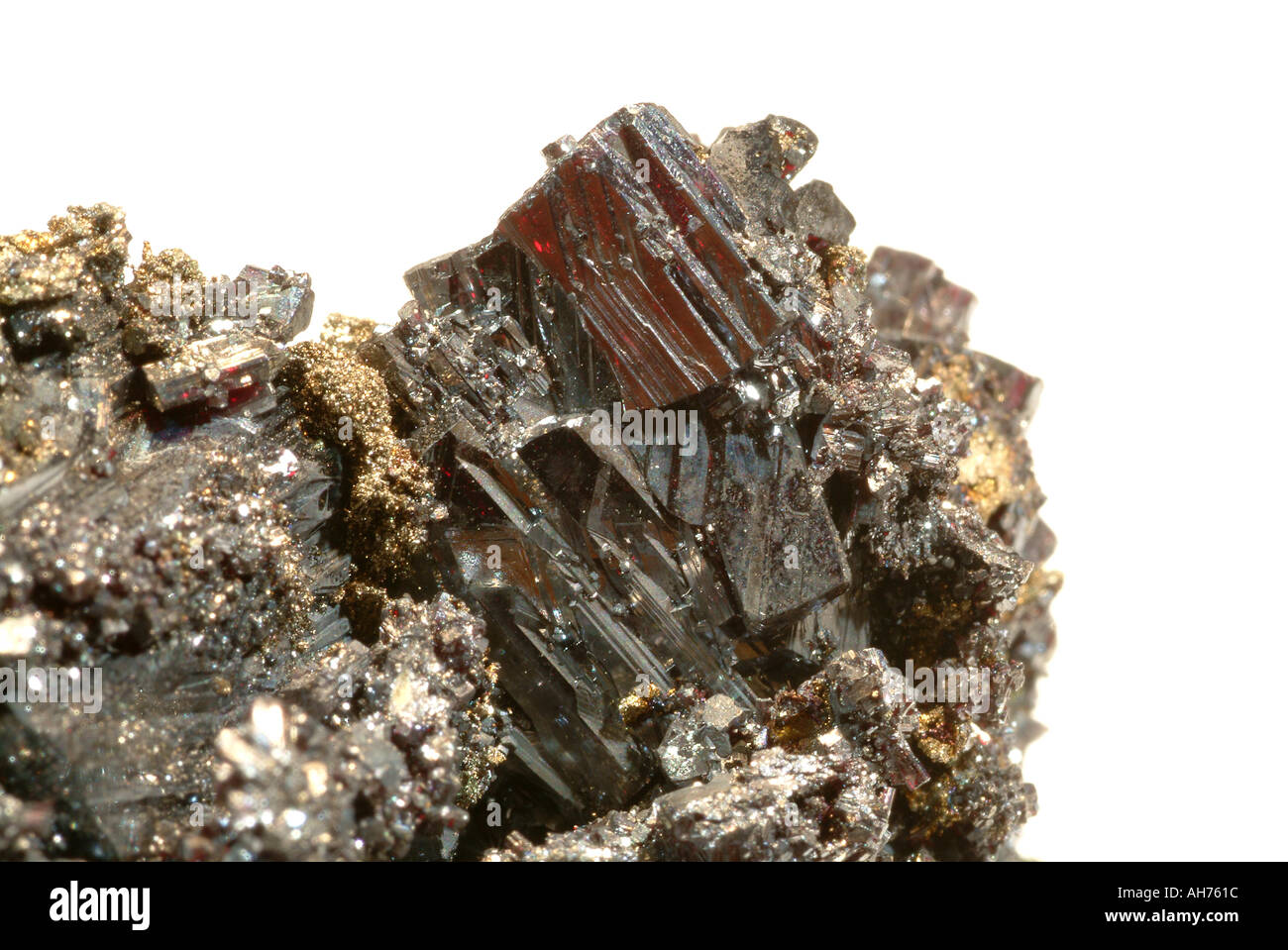 Pyrargyrite crystals hi-res stock photography and images - Alamy
