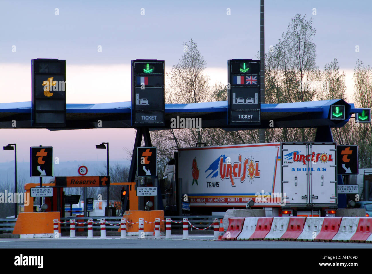 French Toll Booth Stock Photos & French Toll Booth Stock Images - Alamy