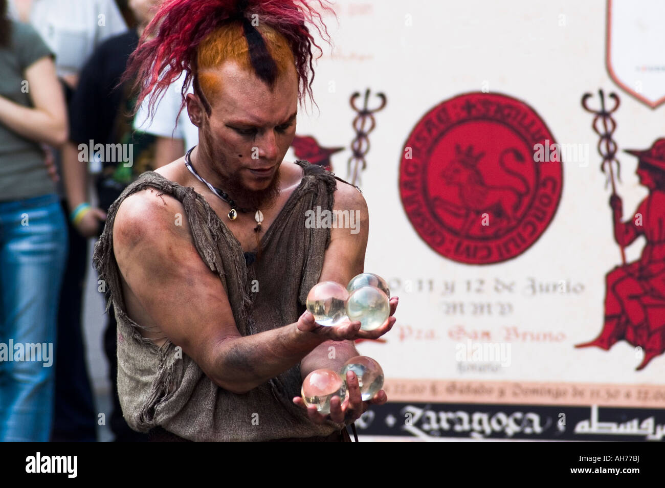 Medieval juggler hi-res stock photography and images - Alamy
