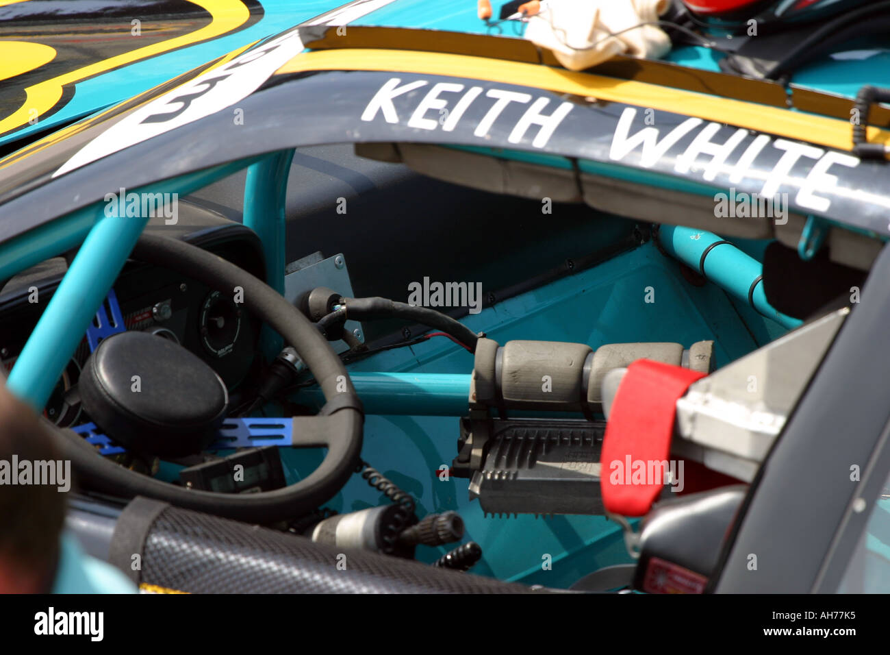 Interior of a V8 Stock Car Stock Photo - Alamy