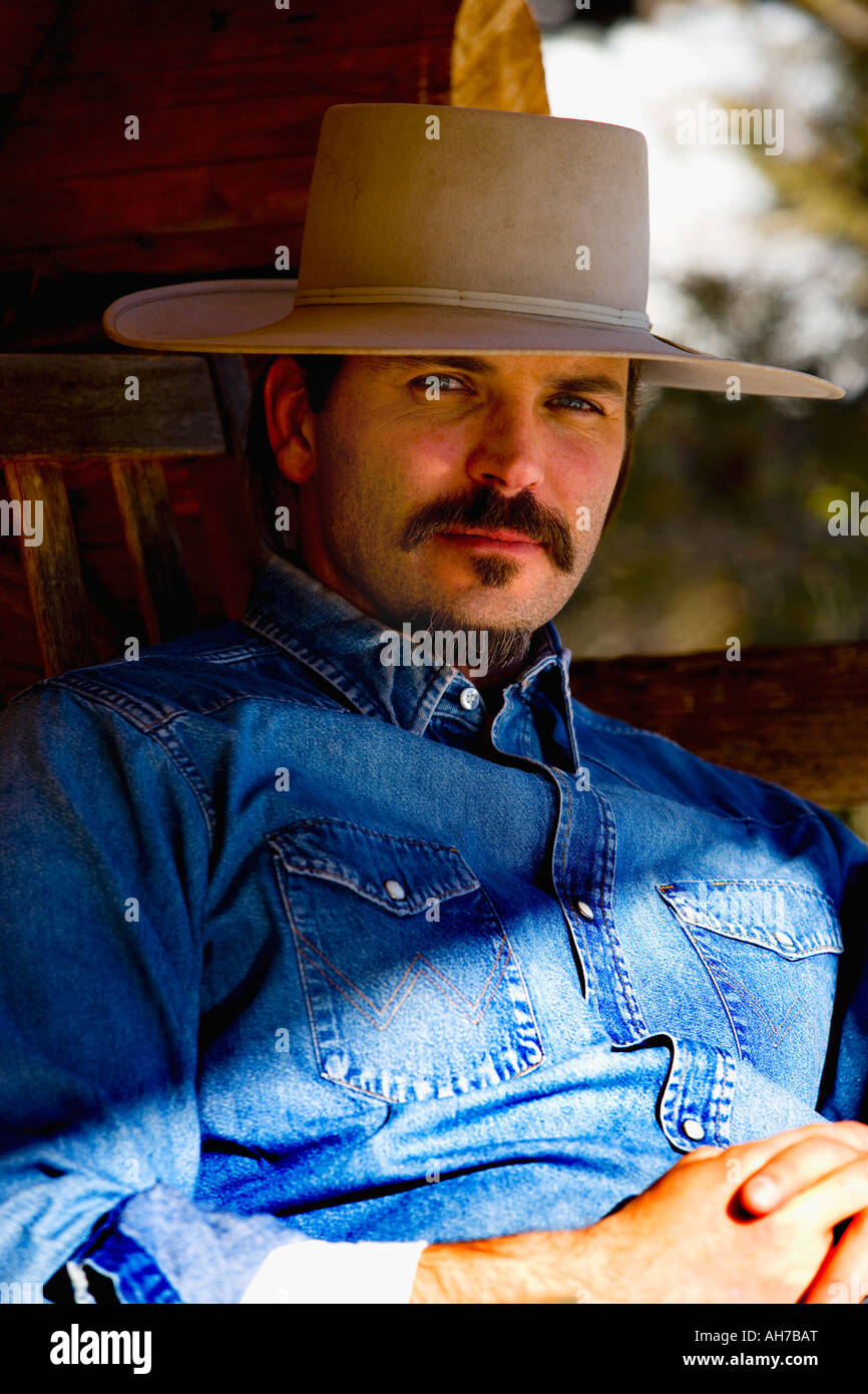 Cowboy Mustache And Goatee