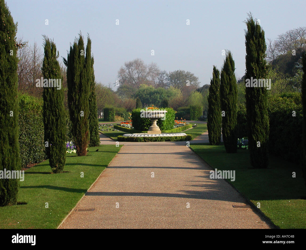 Spring flowers in The Regent s Park London UK Stock Photo - Alamy