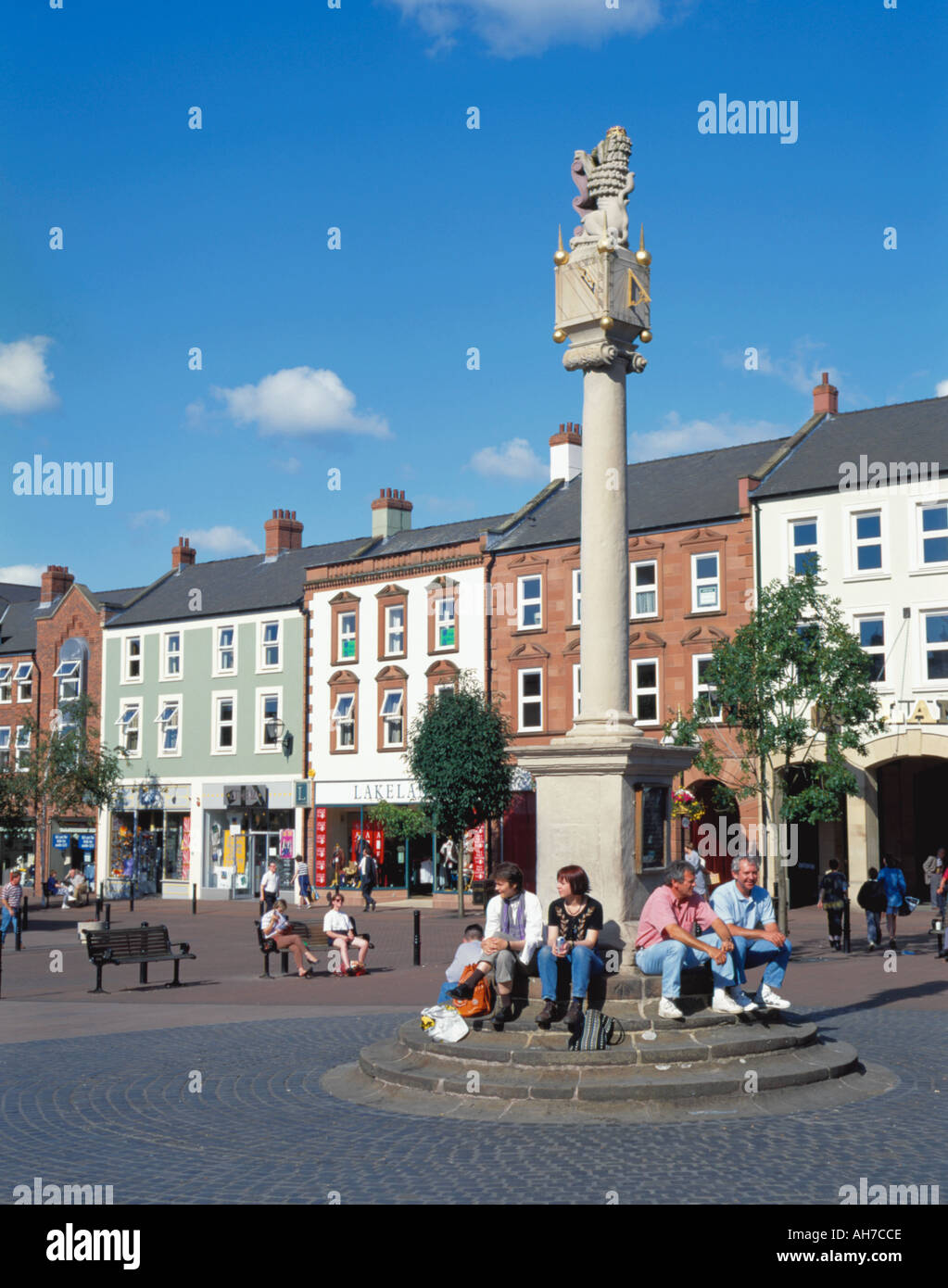 Carlisle street scene england hi-res stock photography and images - Alamy